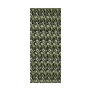 Green Wrapping Paper Vibrant Floral Gift Wrapping Paper Beautiful ...