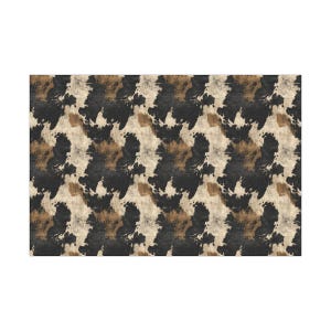 Rustic Cowhide Wrapping Paper: Western Style Gift Wrap, Cowboy ...