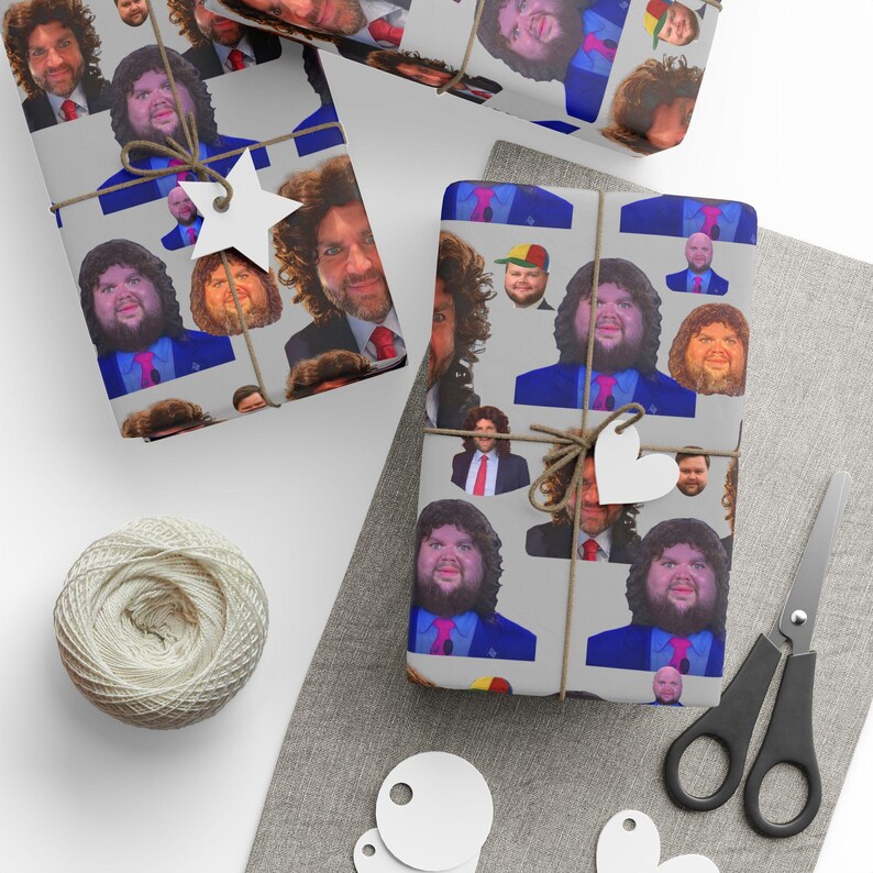 JD Vance Meme Wrapping Paper: Funny Political Gift Wrap - Etsy