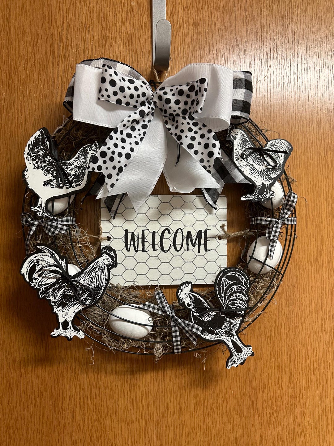 Chicken Egg Wreath - Etsy