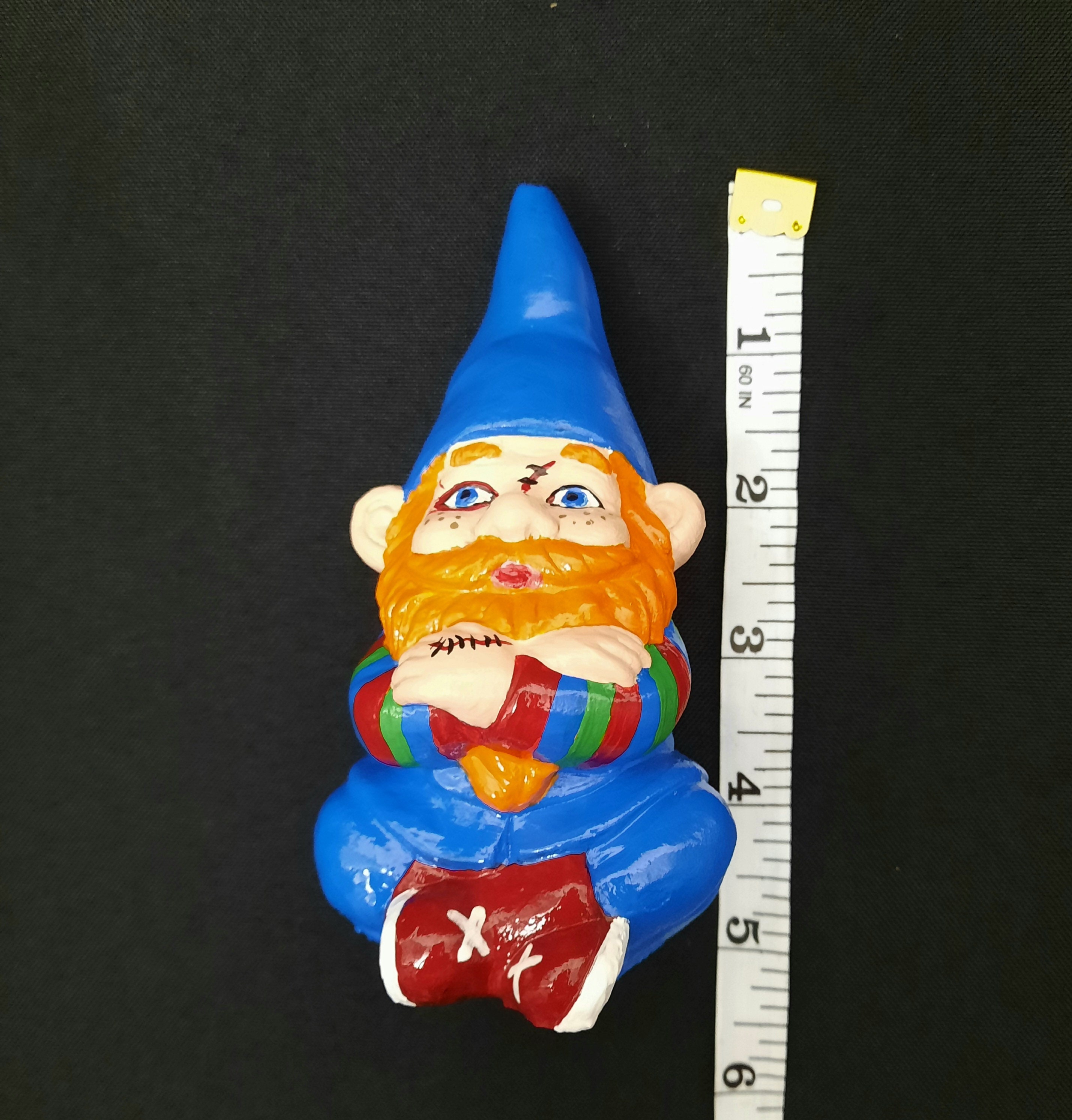 Hand Painted Chucky Gnome - Etsy