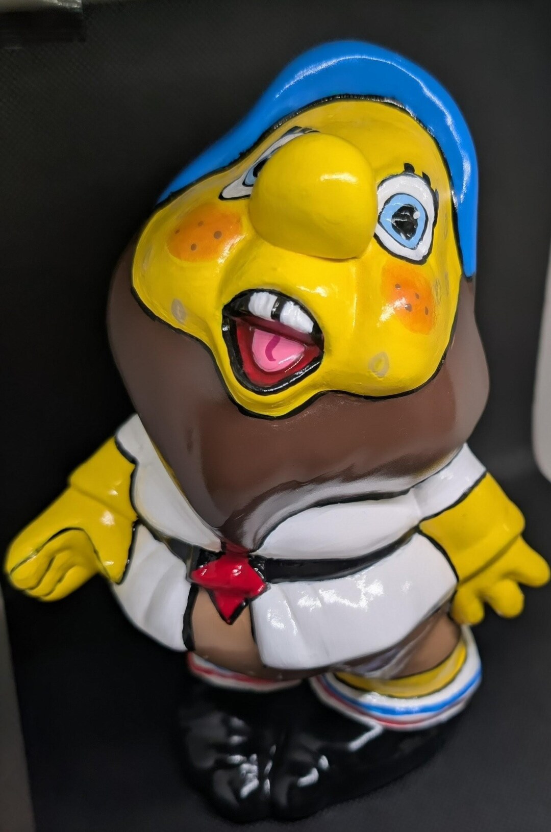 Hand Painted Sponge Bob Gnome - Etsy