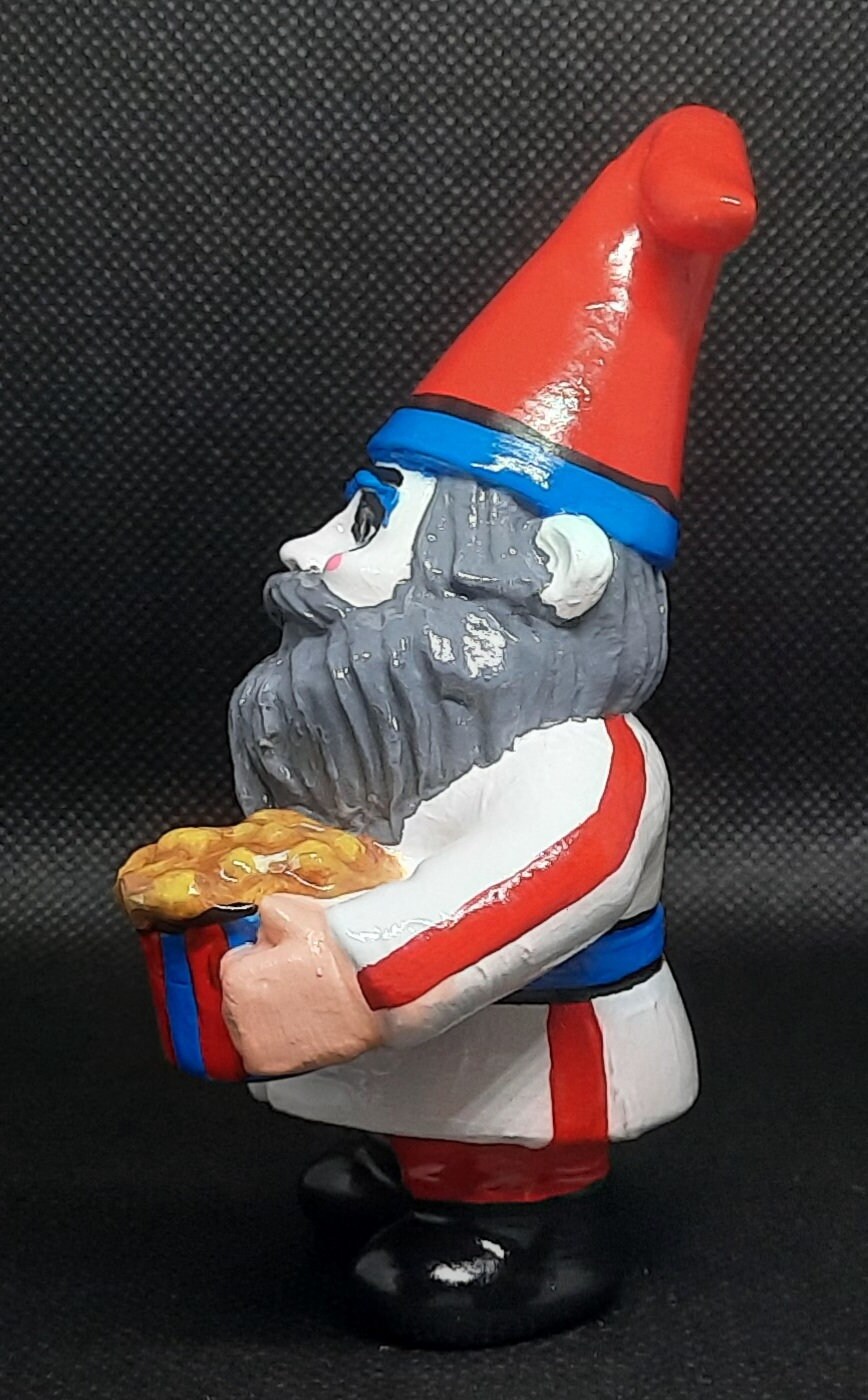 Captain Spaulding With Tasty Fried Chicken Bucket Hand Painted Gnome - Etsy