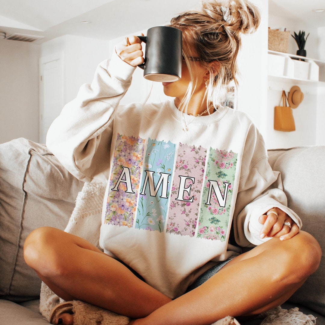 Amen Png, Amen Varsity Png, Floral Amen Png, Jesus Easter Png, Easter ...