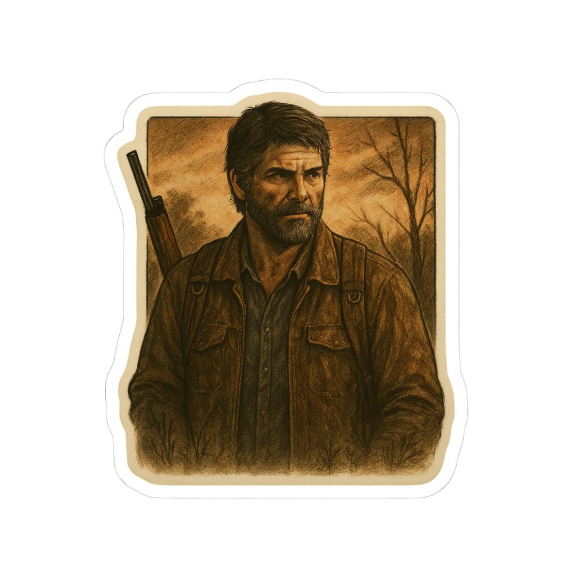 Joel Sticker the Last of Us Part II Inspired Vinyl Sticker Gritty Post ...