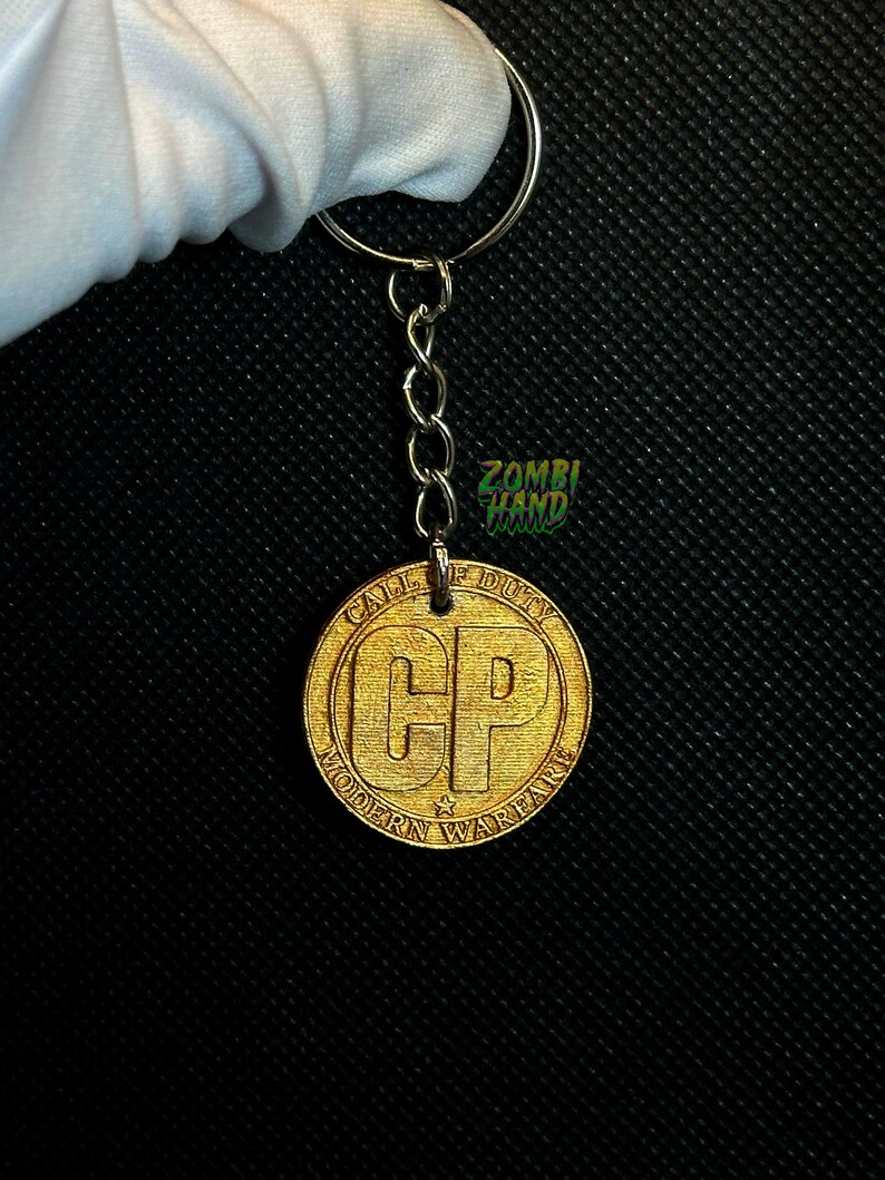 COD Points Keychain Double Sided Warzone COD Points CP - Etsy