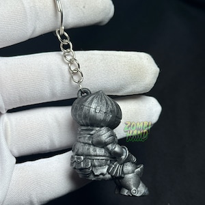 Siegmeyer of Catarina Keychain, Dark Souls Onion Knight Keychain, Dark ...