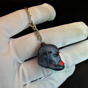 Bad Batch Hunter Helmet Keychain, Clone Force 99 Hunter Helmet,hunter ...