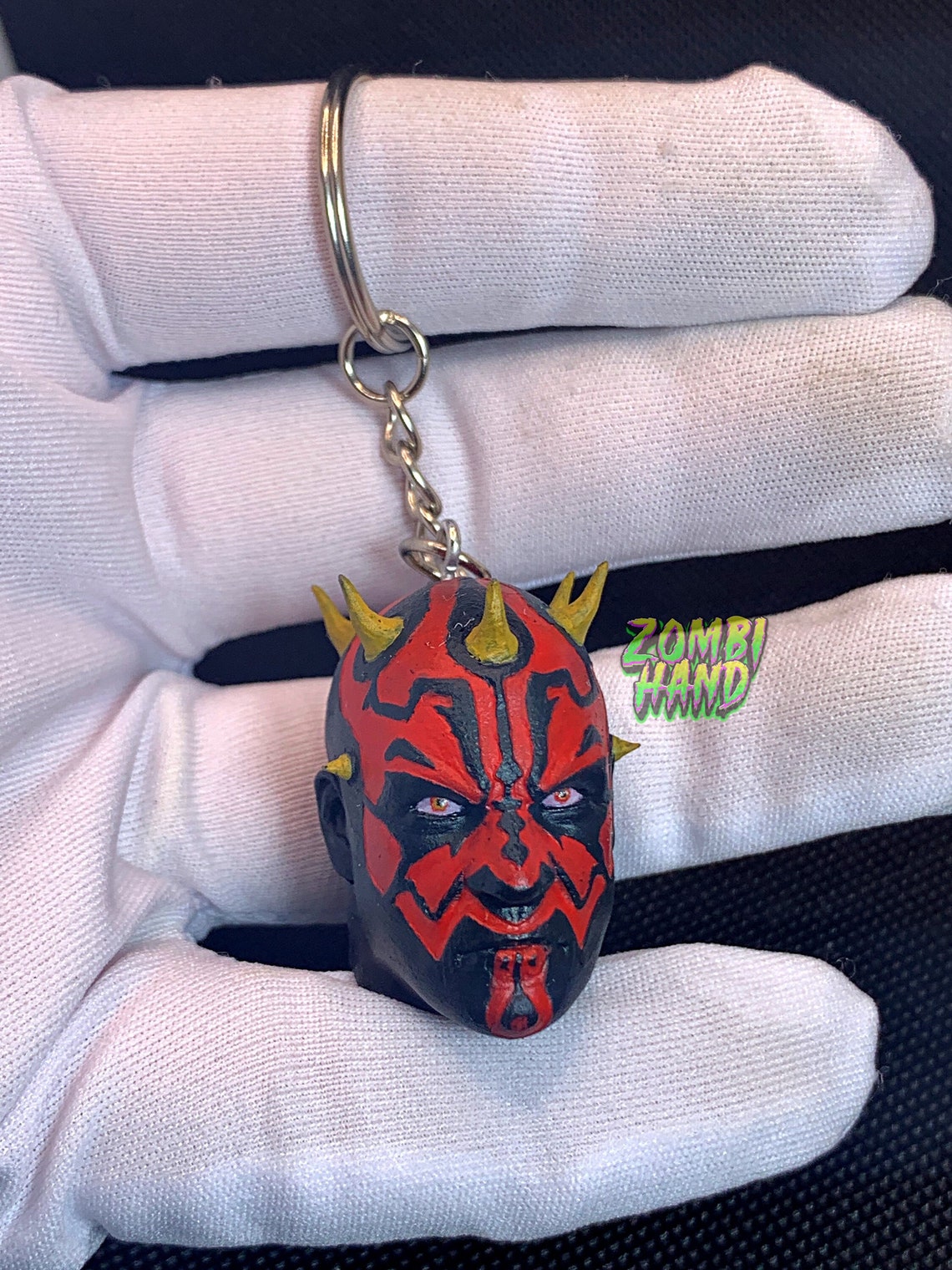 Darth Maul Keychain, Star Wars Keyrings, Star Wars Gift, Dark Side of ...