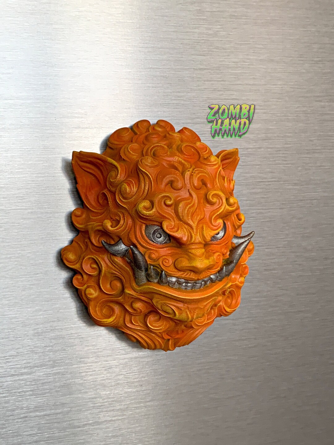 Chinese Imperial Guardian Lion Refrigerator Magnet, Chinese “foo Dog ...