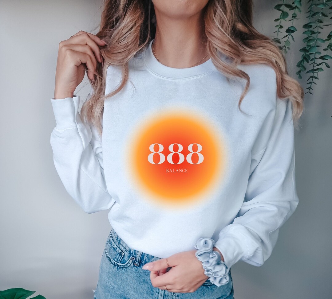 888 Angel Numbers Sweatshirt UNISEX 888 Sweater Angel Numbers Shirt 888 ...