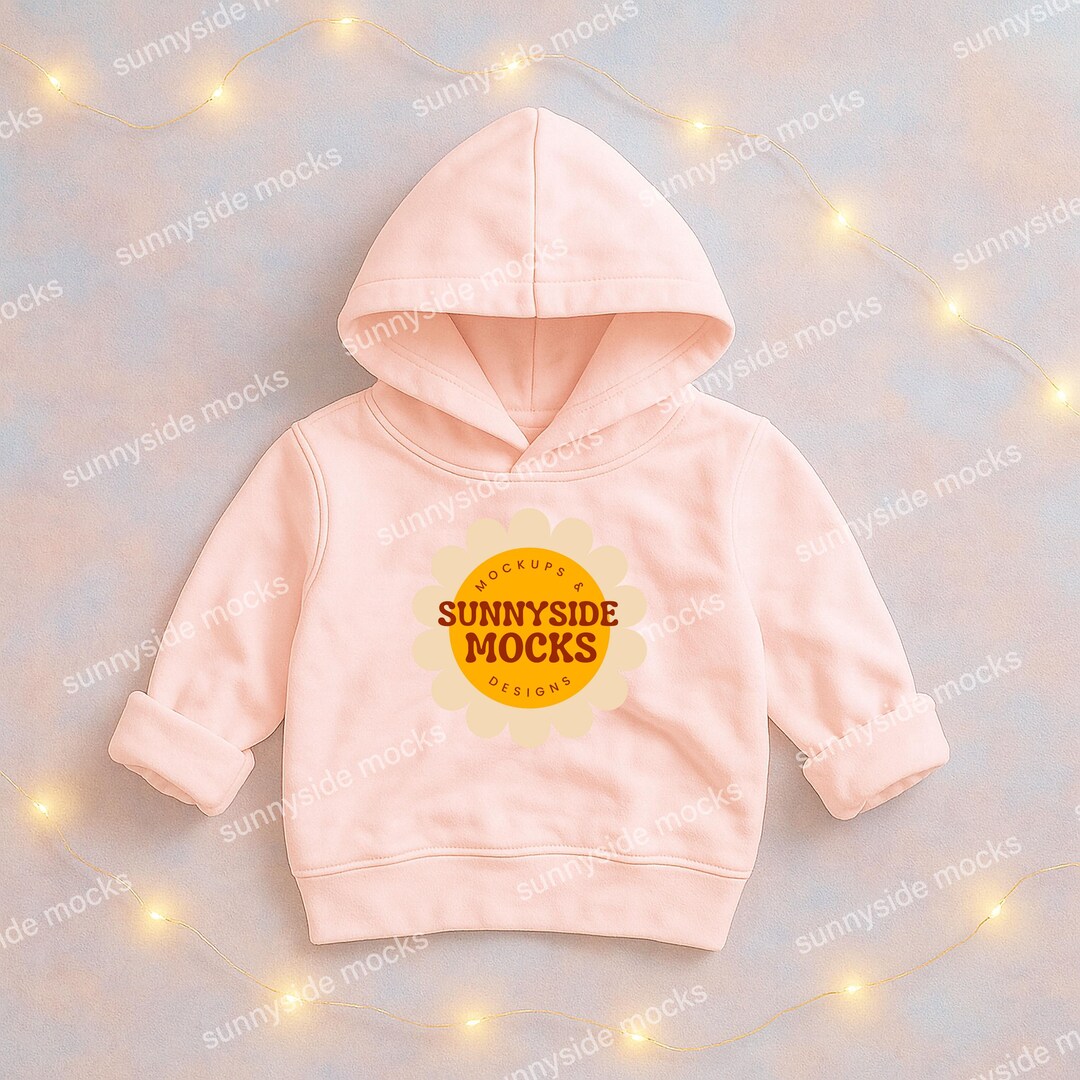 3326 Mockup, Rabbit Skins Toddler Hoodie Mockup, Kids Hoodie Mock ...