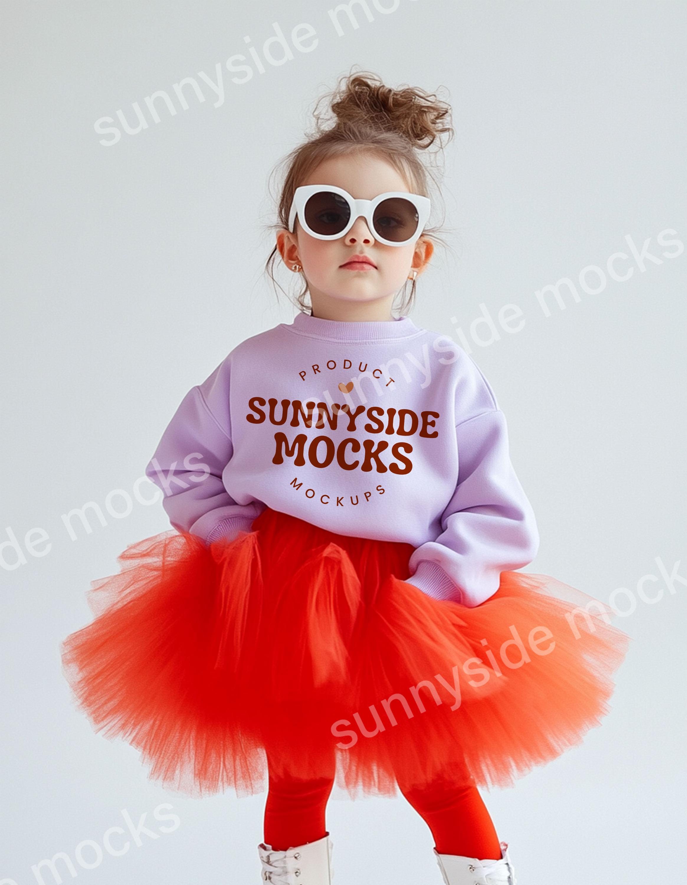 3317 Mock, Lavender Sweatshirt Mock Up, Kids Sweatshirt Mockup, Rabbit ...