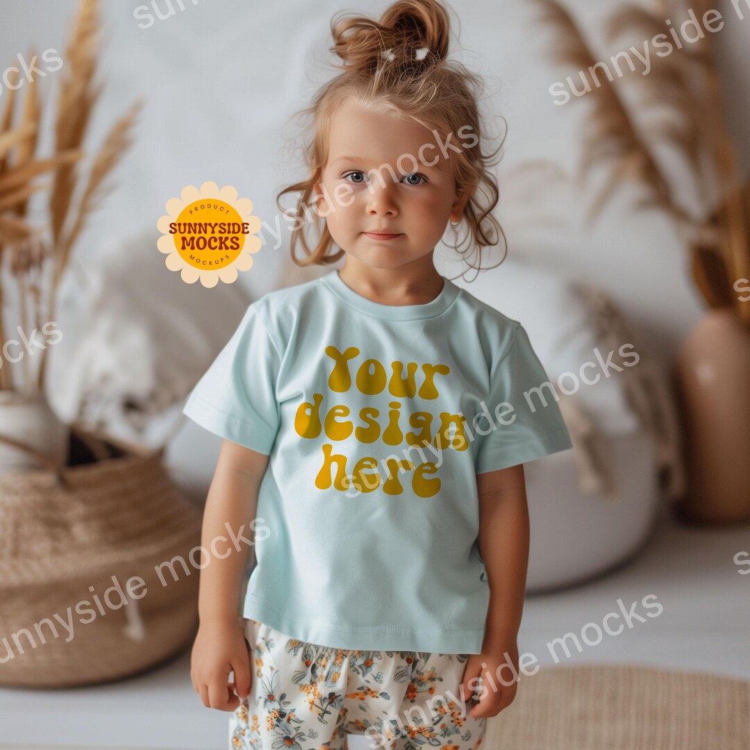Rabbit Skins 3321 Mock, Kids Chill T Shirt Mock Up, Toddler Mockup ...