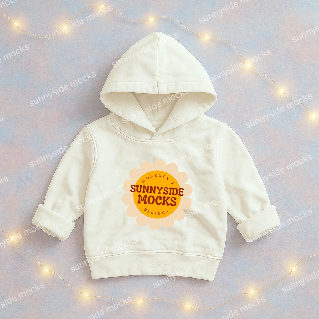 3326 Mockup, Rabbit Skins Toddler Hoodie Mockup, Kids Hoodie Mock ...