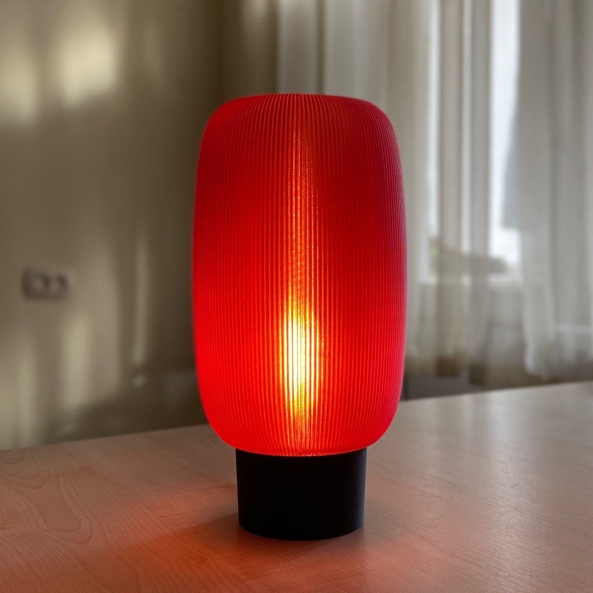 Modern Minimalist Table Lamp - Etsy