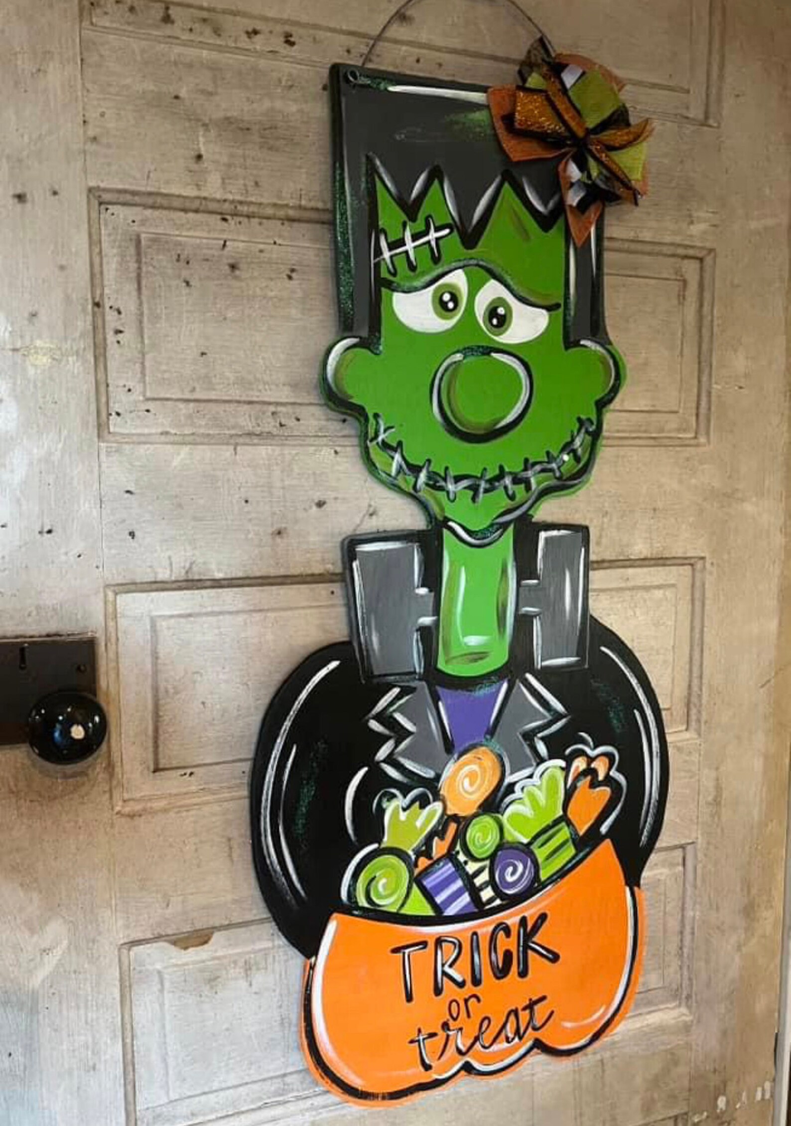 Halloween Door Hanger - Etsy