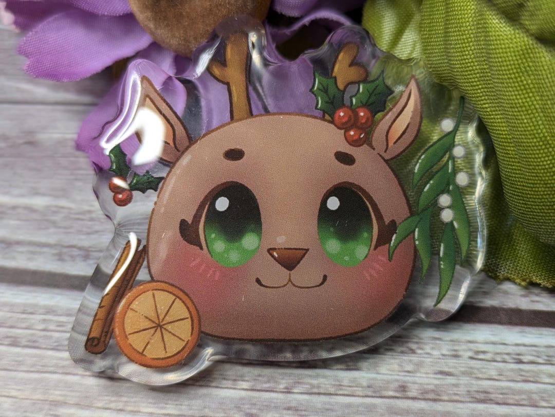 Yule Reindeer - Wheel of the Year Seasonal Celebrations Animal Acrylic ...