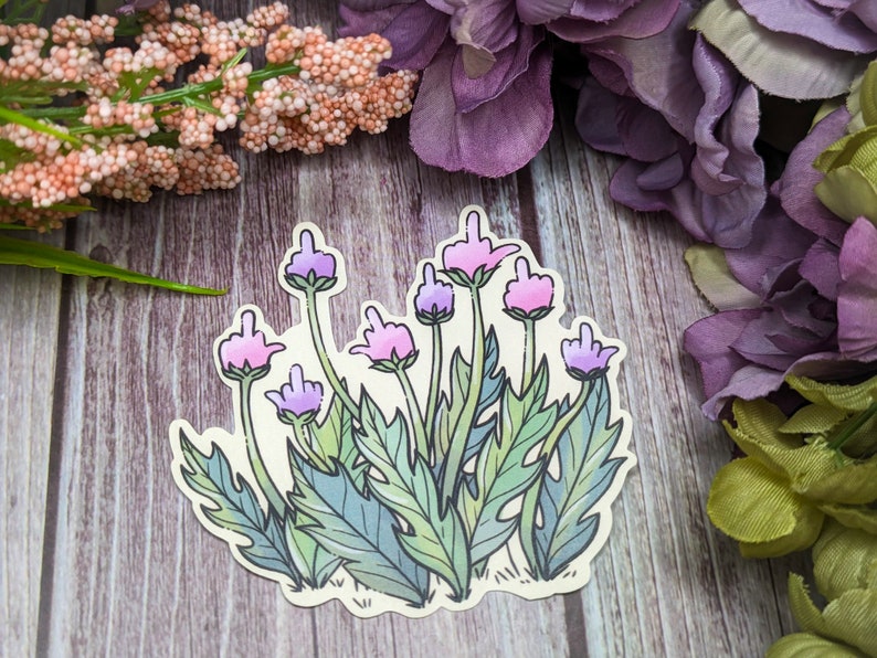Fragrant Harvest, Middle Finger Flower Sticker: Sassy Laptop Decal - Etsy