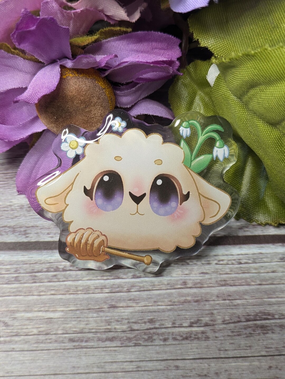 Imbolc Sheep Wheel of the Year Seasonal Celebrations Animal Acrylic ...