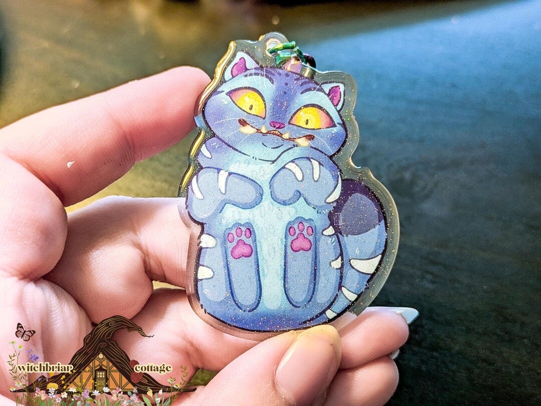 Derpy Tiger Loaf Mode Keychain, Kpop Demon Hunters Keychains - Etsy