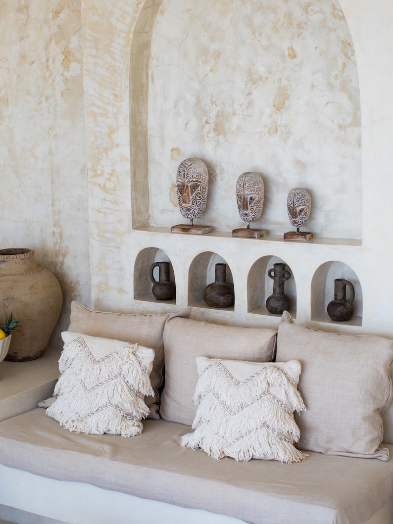 Bali Homedecoratie Houten masker - Etsy België
