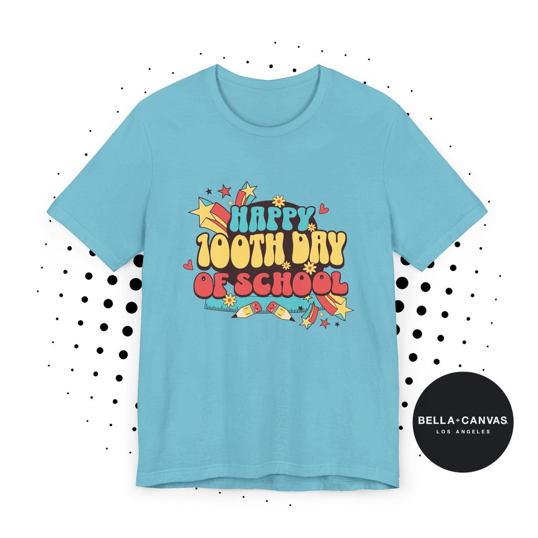 100th Day of School Shirt Happy 100th Day Shirt 100 Days Smarter Shirt ...