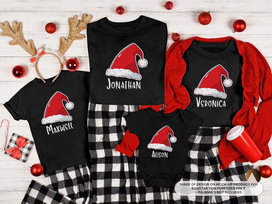 Matching Family Christmas Shirts | Custom Family T-shirt | Family ...