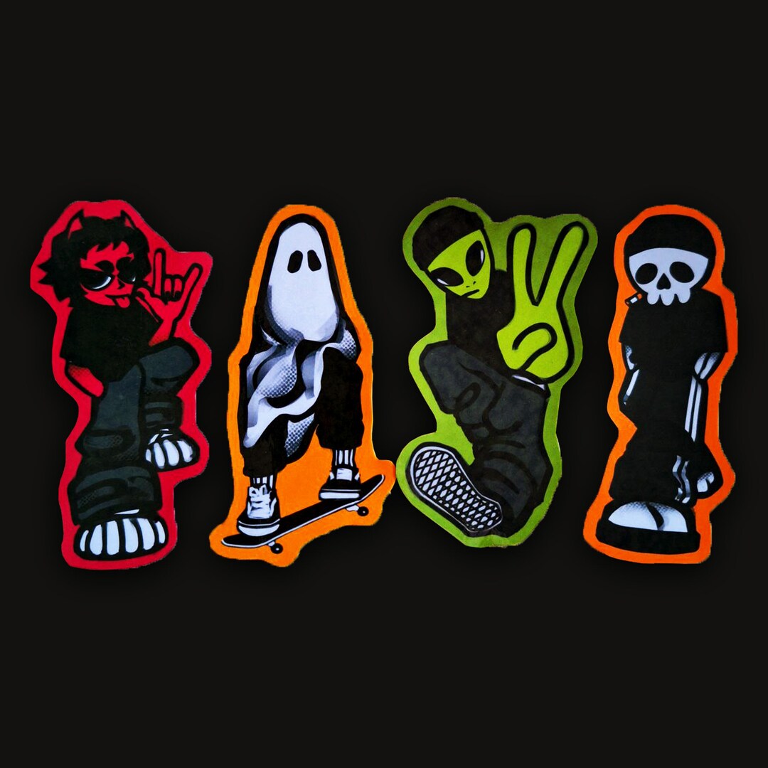 Monster Gang Vinyl Stickers - Etsy