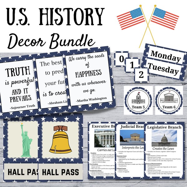 History Classroom Decor - Etsy