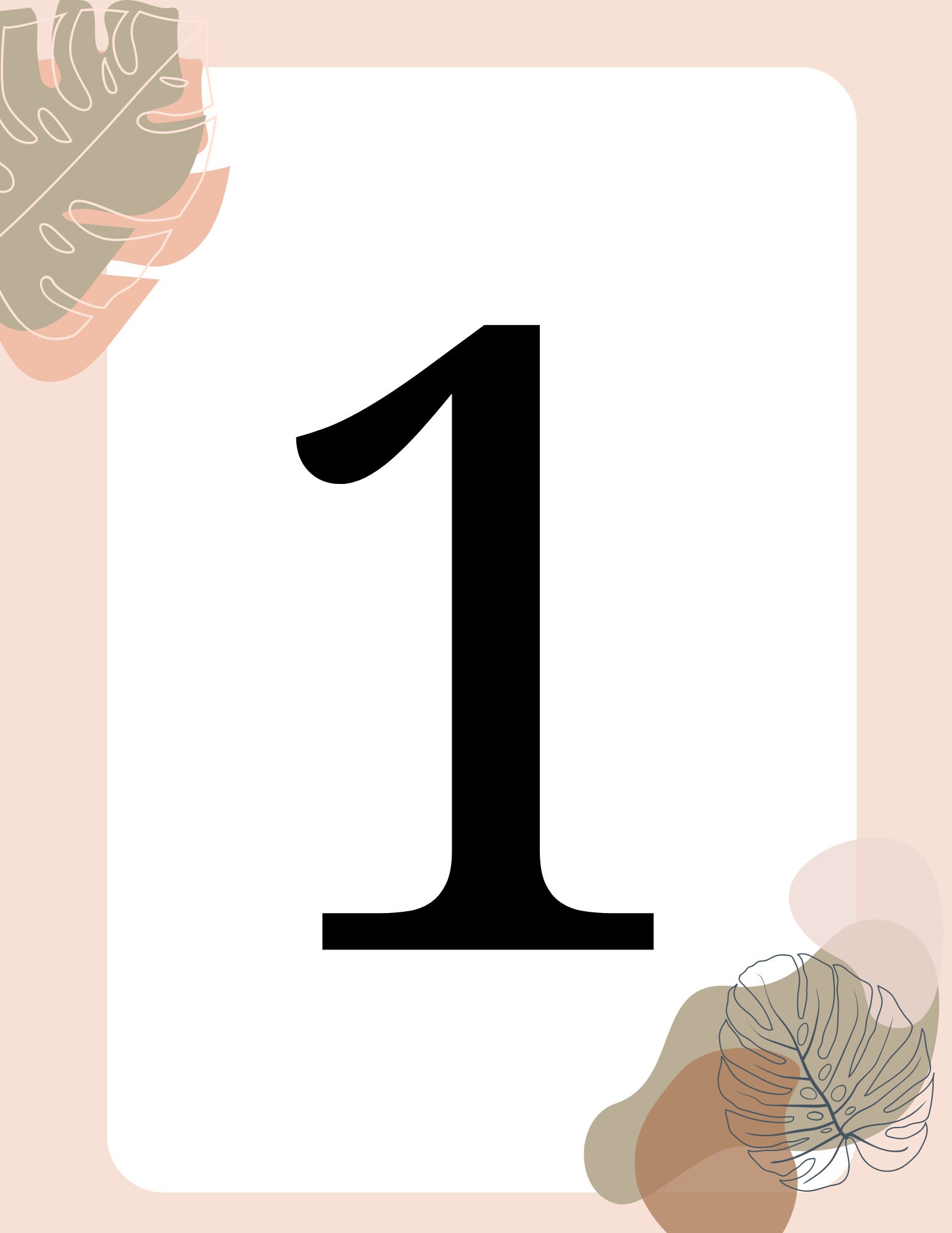 Alphabet & Numbers 1-20 Posters Calm Classroom Boho Florals Decor - Etsy