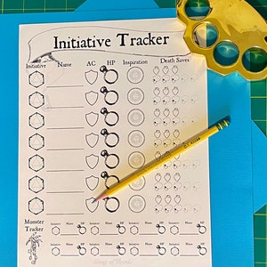 Initiative Tracker (digital) - Battle, PC, and Monster Tracker - Dnd ...