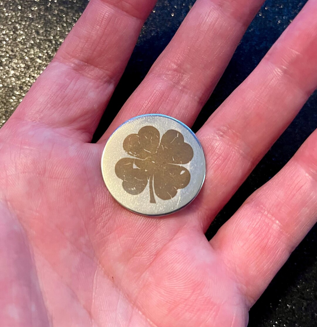 Luck 5-pack Stainless Steel Tokens for Shadowdark, DCC, and Ttrpgs - Etsy