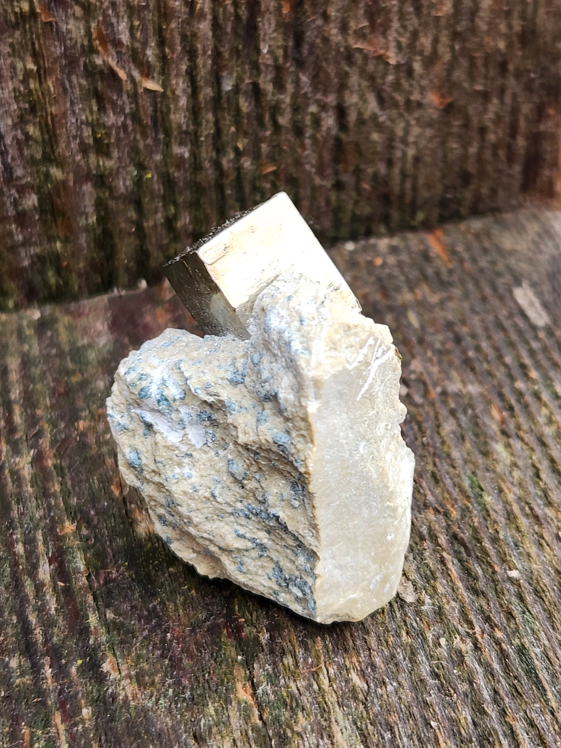 Beautiful Pyrite Cube Specimen in Matrix Self-standing - Etsy