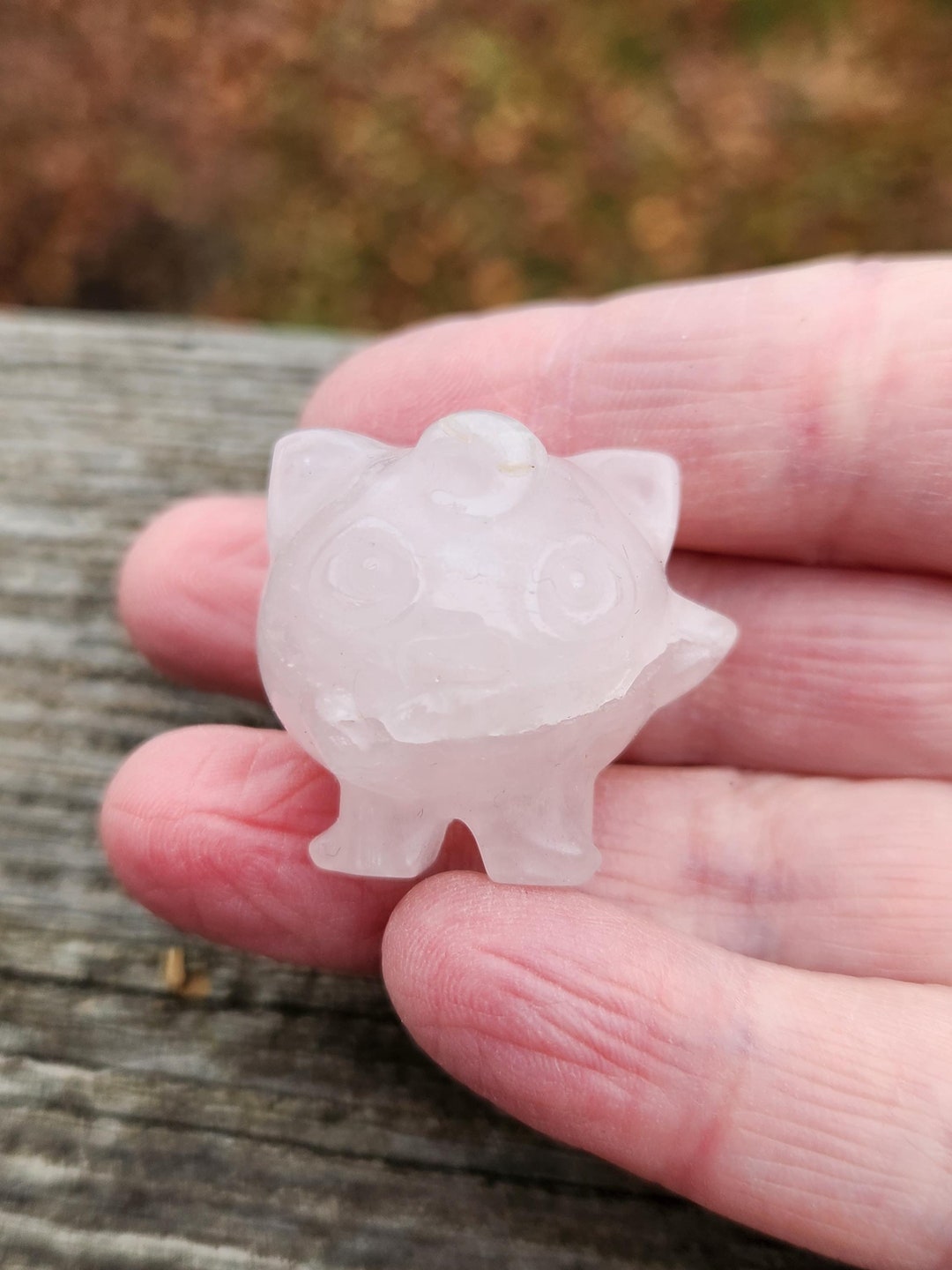 Super Cute Small Jiggly Puff Pink, Rose Quartz, Pokémon - Etsy
