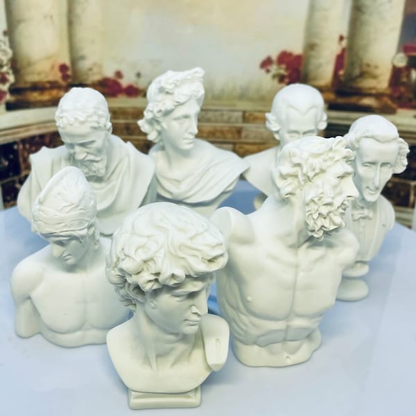 Resin Historical Busts - Etsy
