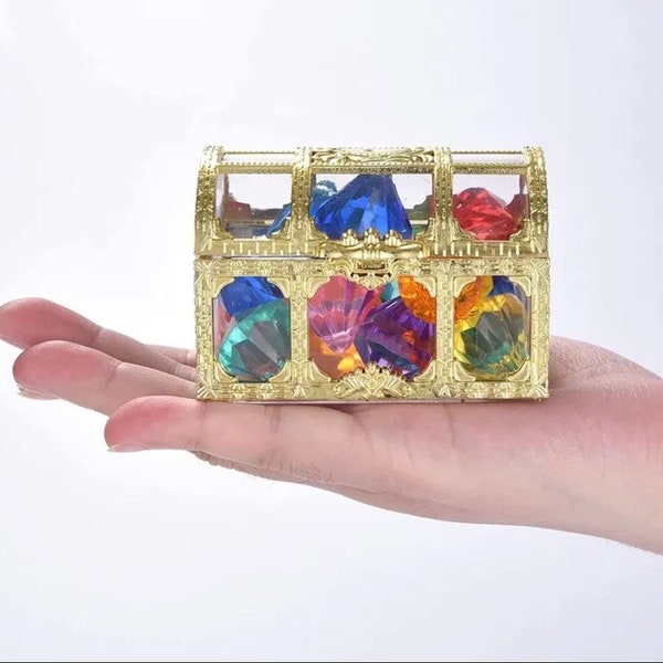 Mini Treasure Chest - Etsy