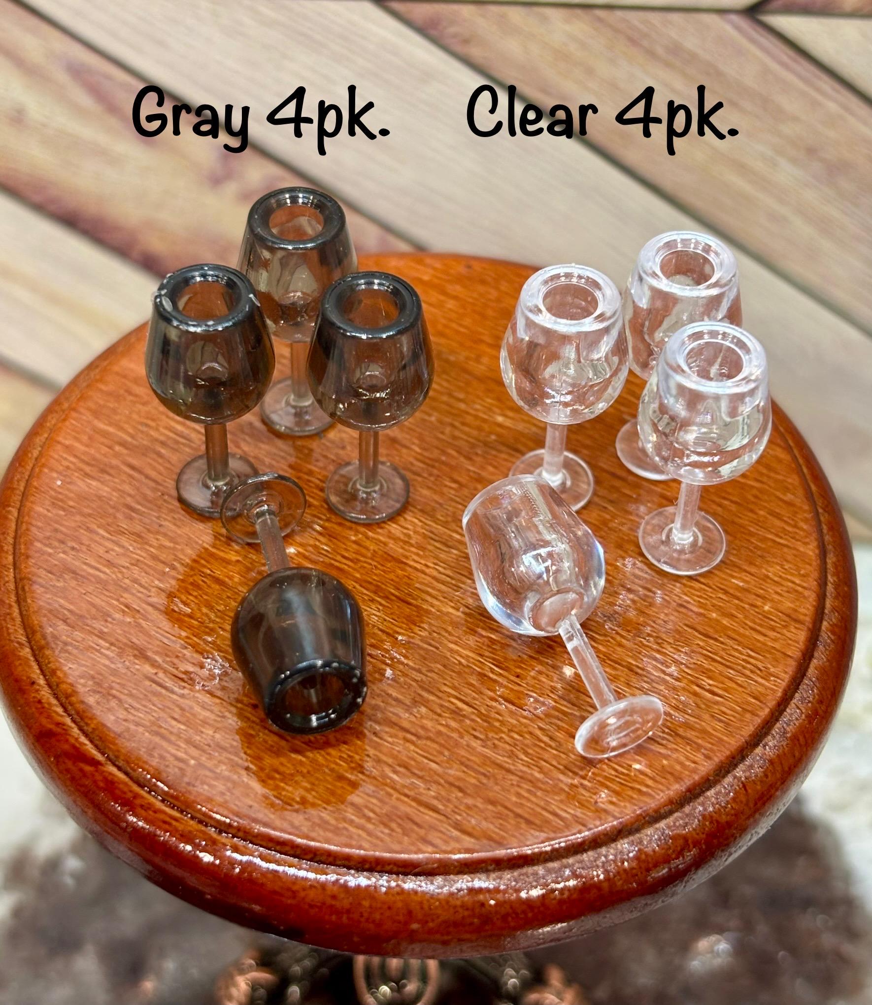 FREE SHIPPING 1:6 or 1/12 Miniature Wine Sets Come in 6 or 8 Piece ...