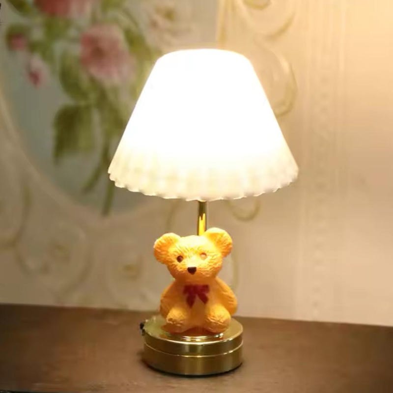 Teddy Bear Lamp - Etsy