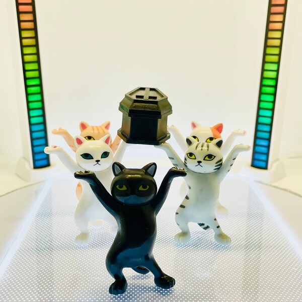 Dancing Cat - Etsy