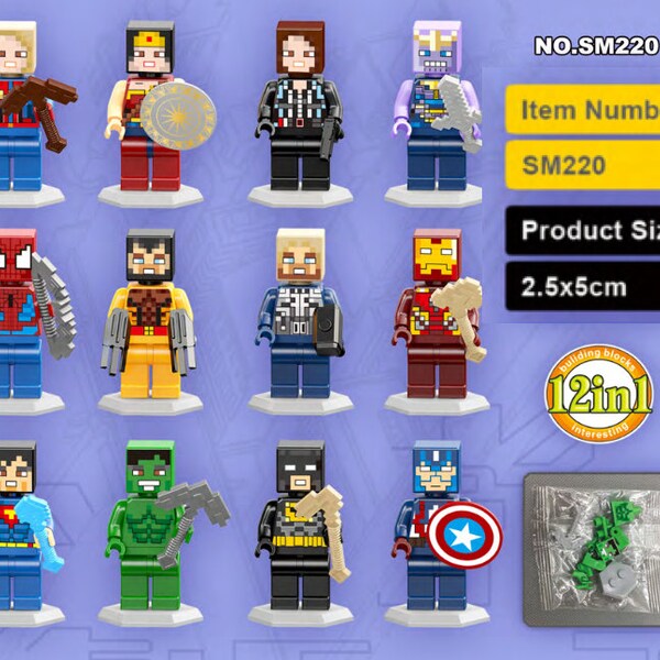 Superhero Building - Etsy