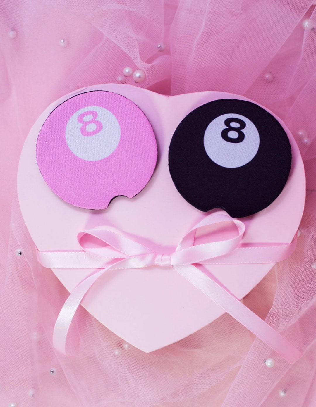 Magic 8 Ball Car Coaster Set - Etsy