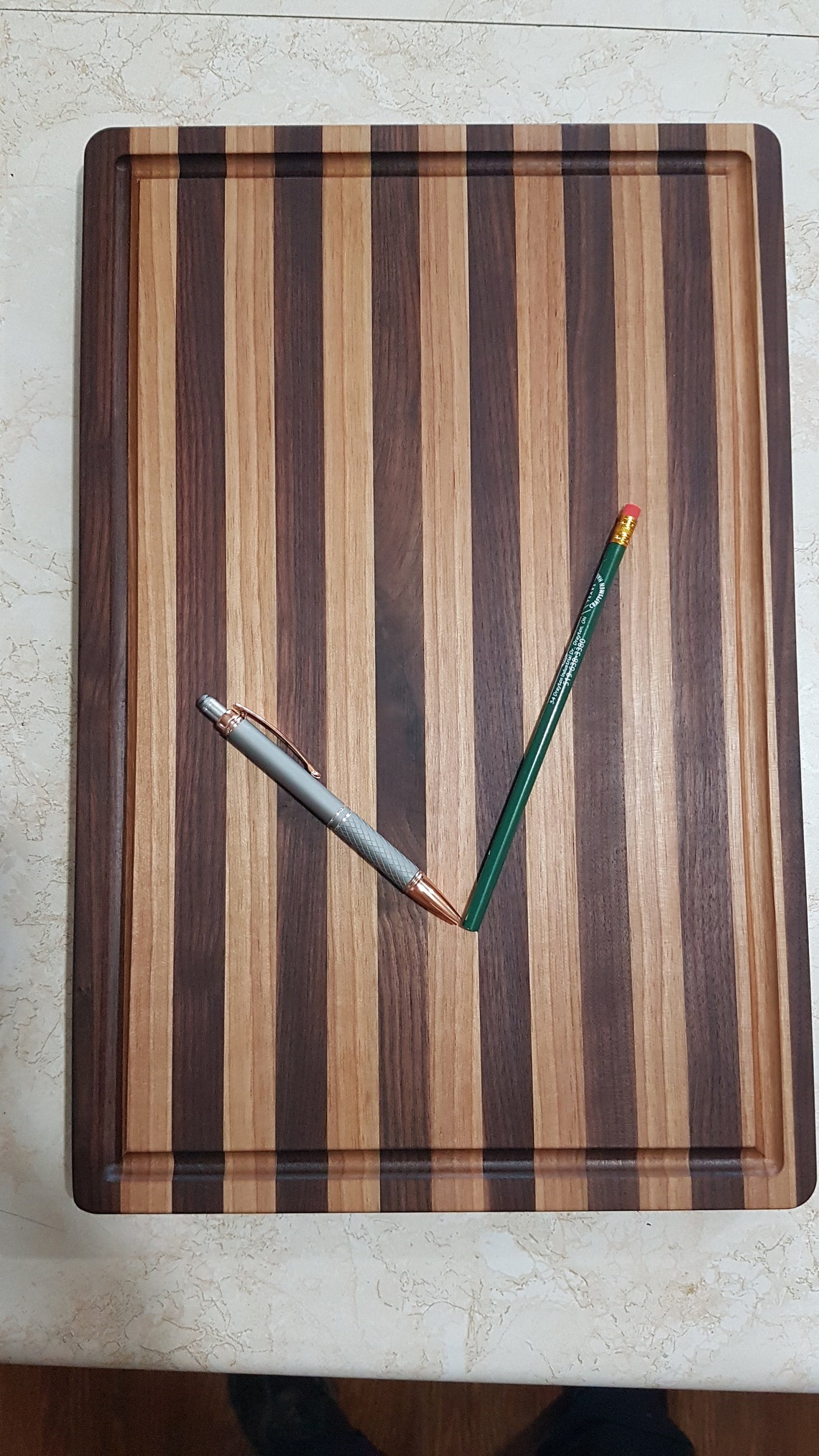 Walnut Edge Grain Butcher Blocks - Etsy Canada