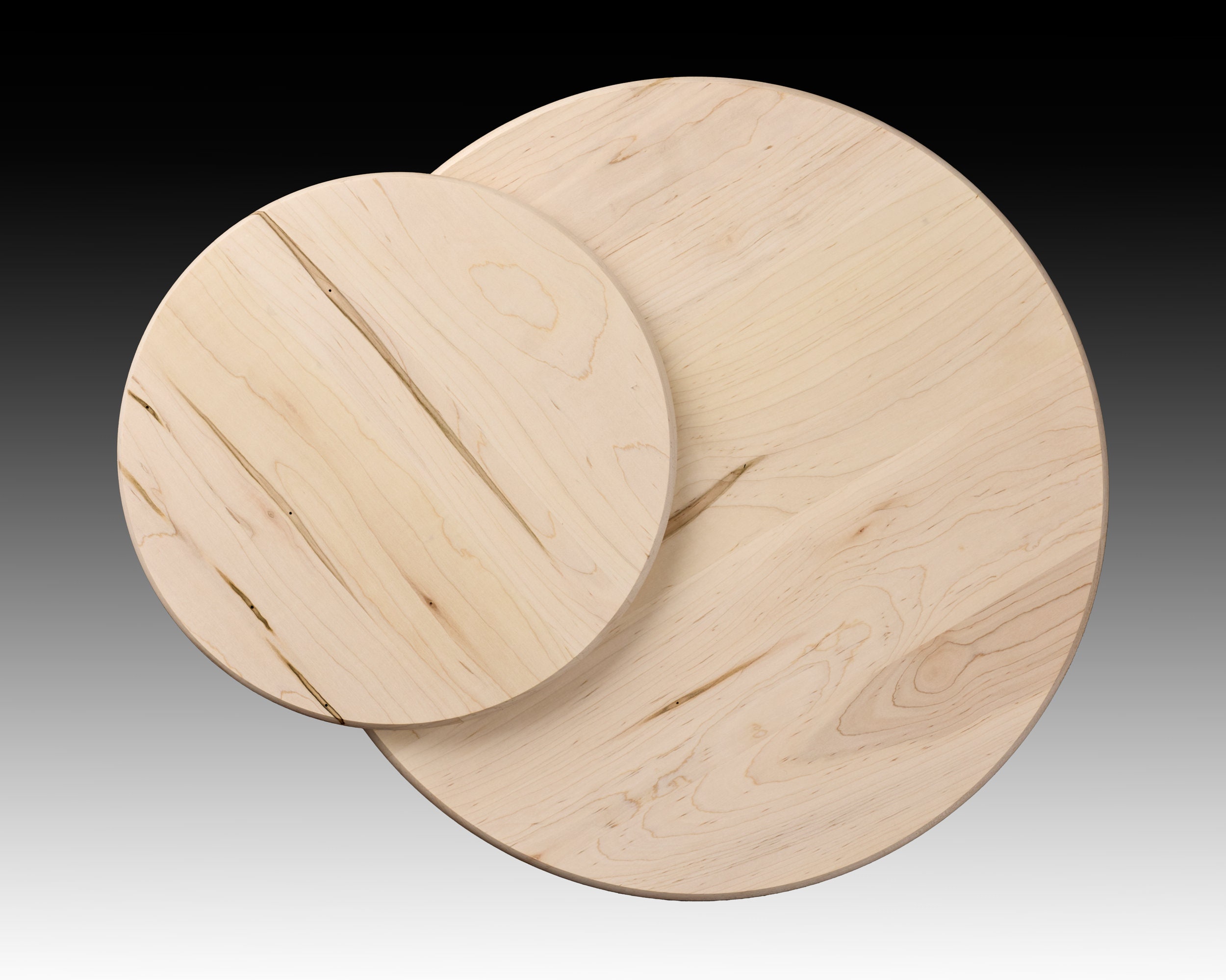 Solid Wormy Maple Round Laminated Panel - Etsy