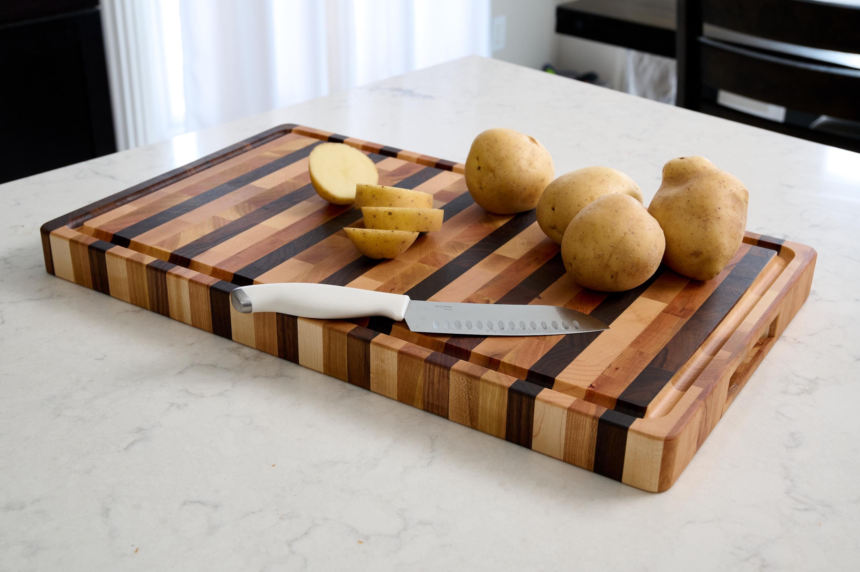 Three Brothers End-grain Cutting Board - Etsy