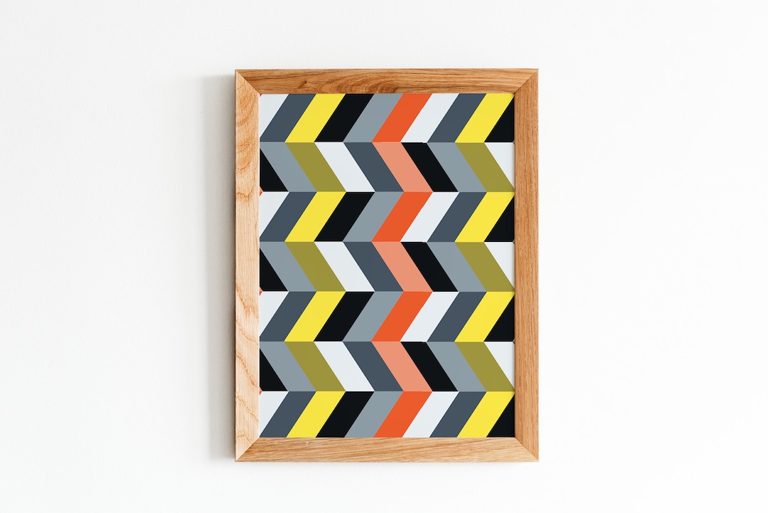 Geometric Art - Printable Poster - Etsy