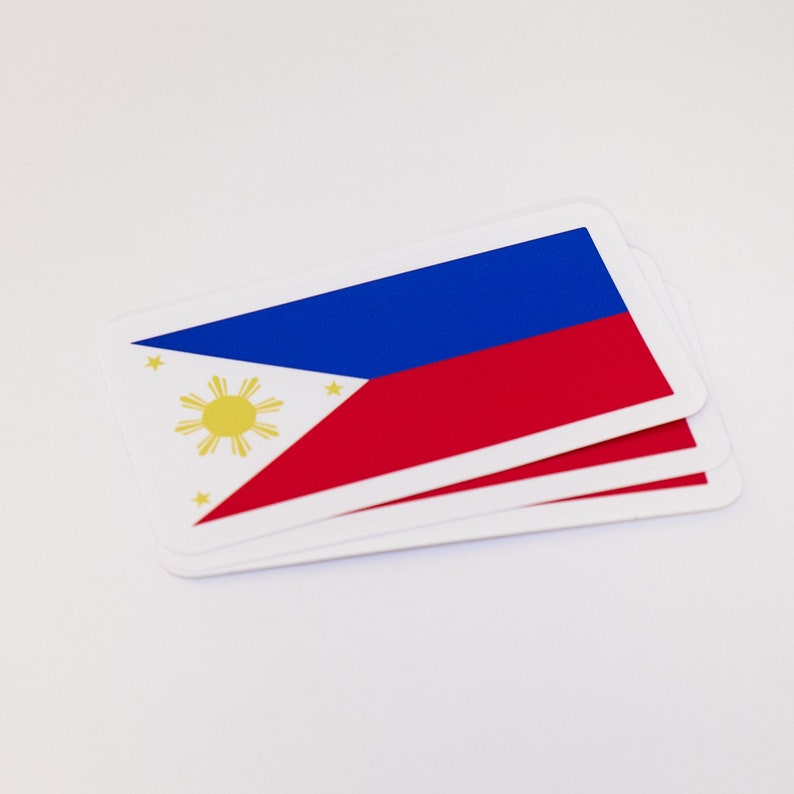 Philippines Flag Sticker Filipino Pinoy - Etsy