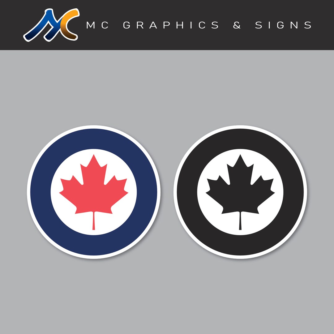Royal Canadian Air Force RCAF Roundel Sticker | Made in Canada | Buy ...