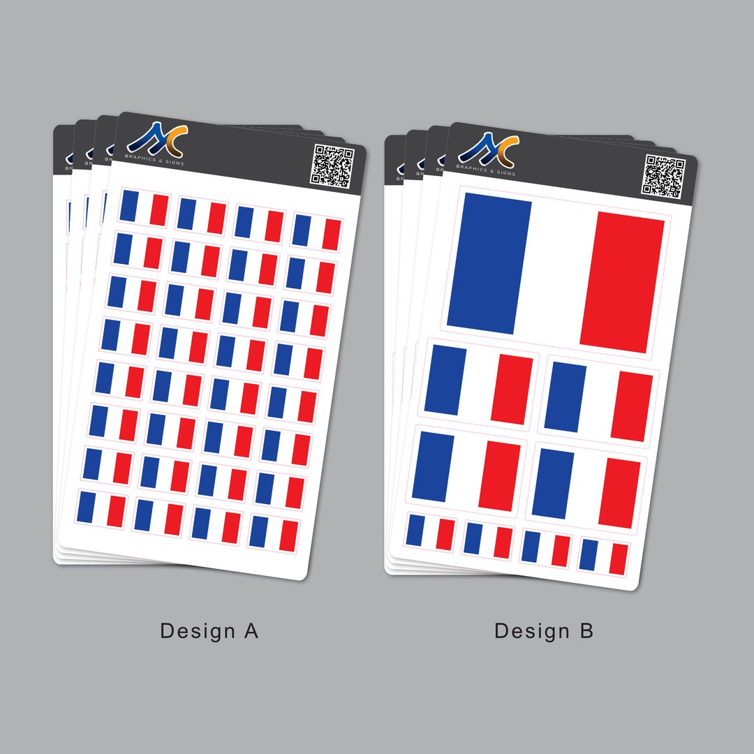France Flag Sticker Sheet - Etsy