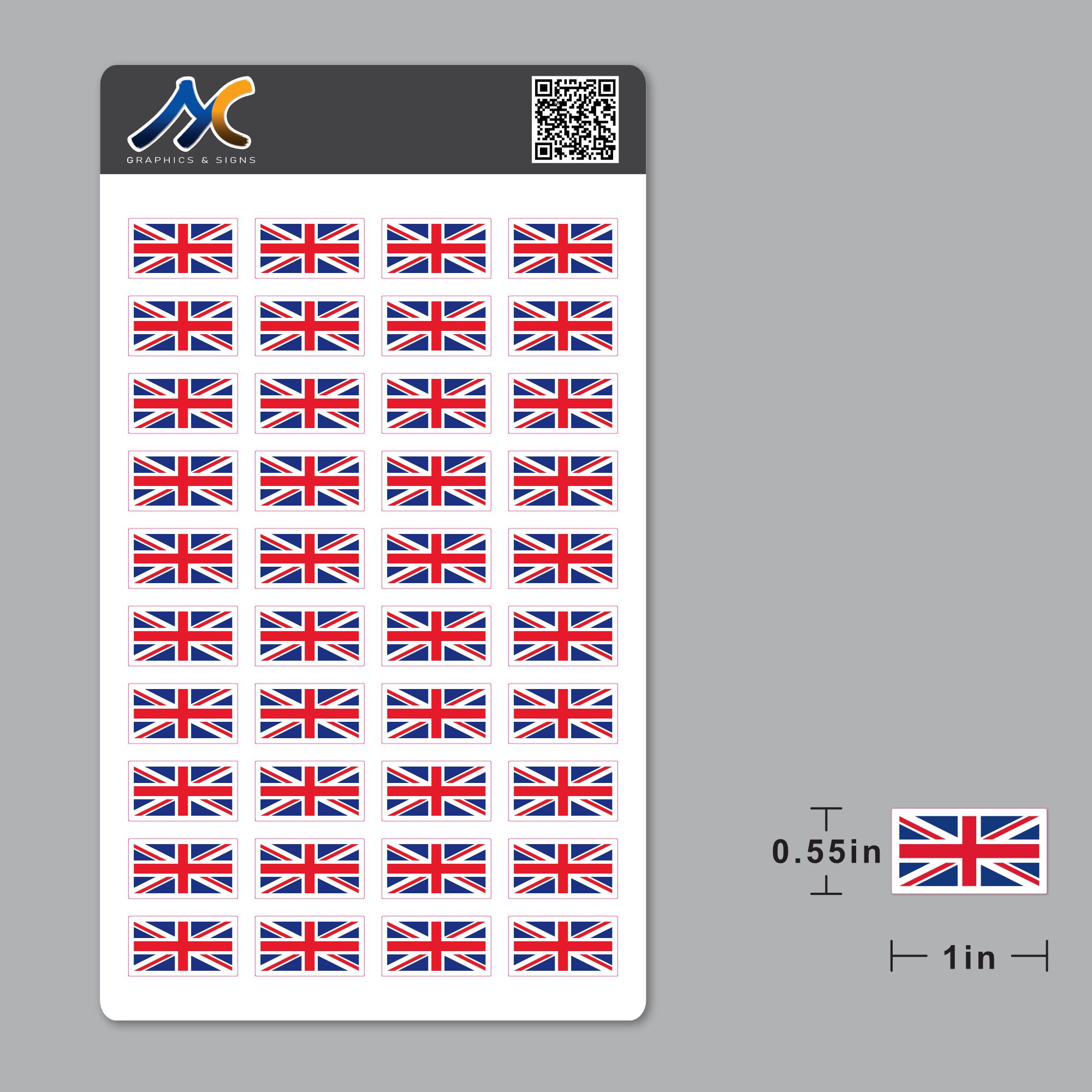 UK Union Jack Great Britain United Kingdom Flag Sticker Sheet - Etsy